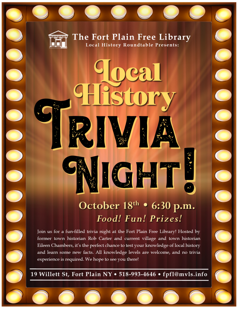 Local History Trivia Night! | Fort Plain Free Library