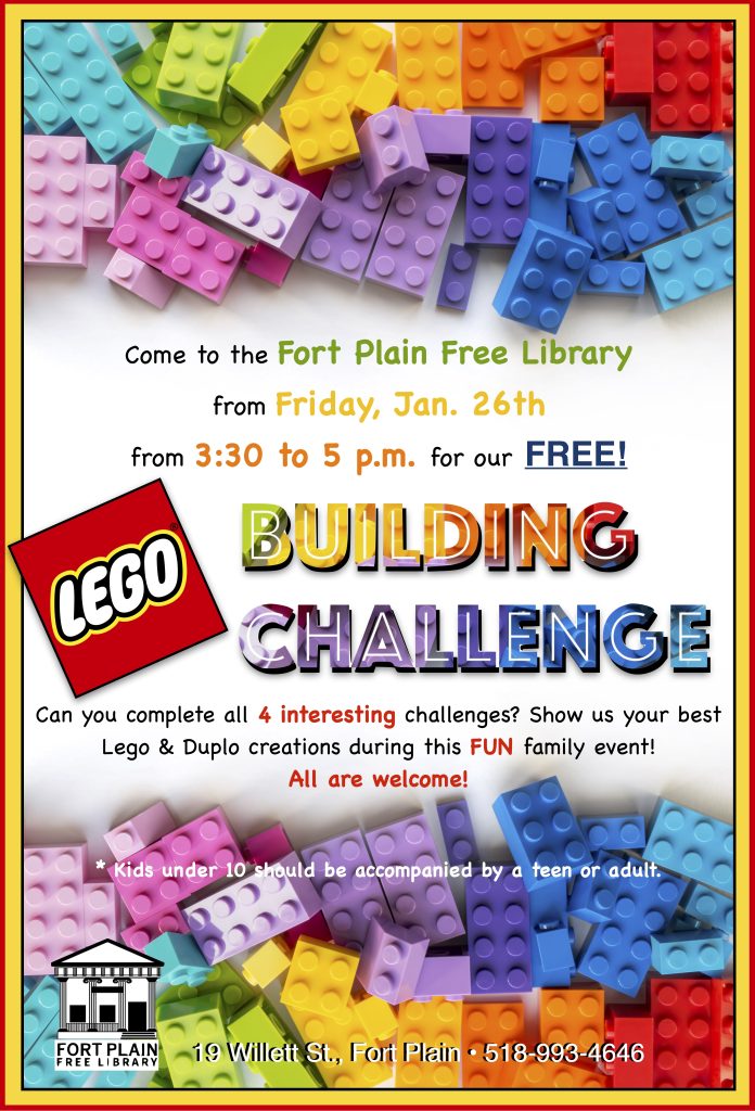 Lego Building Challenge! | Fort Plain Free Library